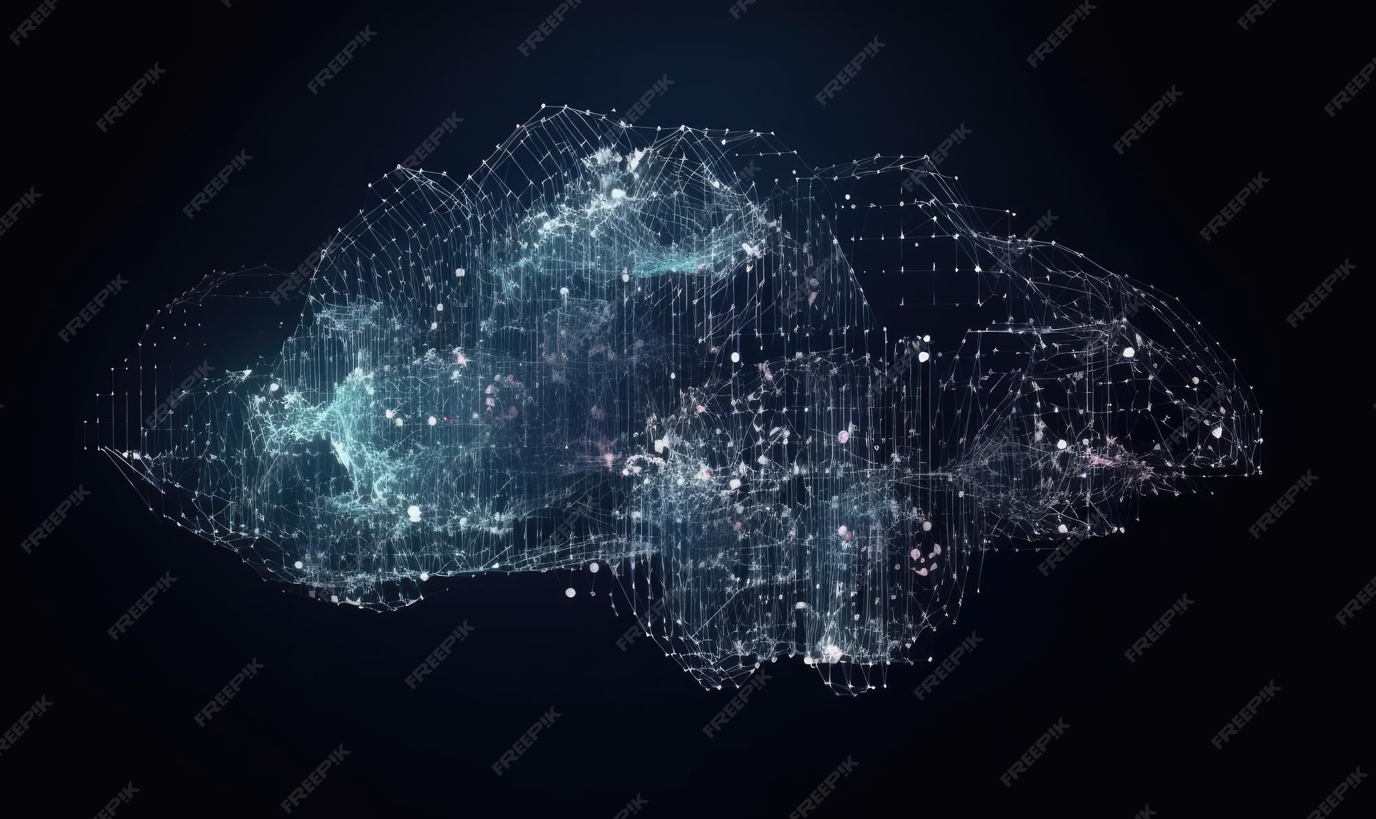 Premium Photo Secured Cloud Computing For Enhanced Cyber Security And Ai Integration Creating