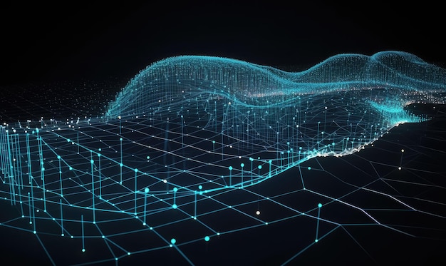 Premium Photo Securely Storing Sensitive Data With Blockchains Data Fields Creating Using 