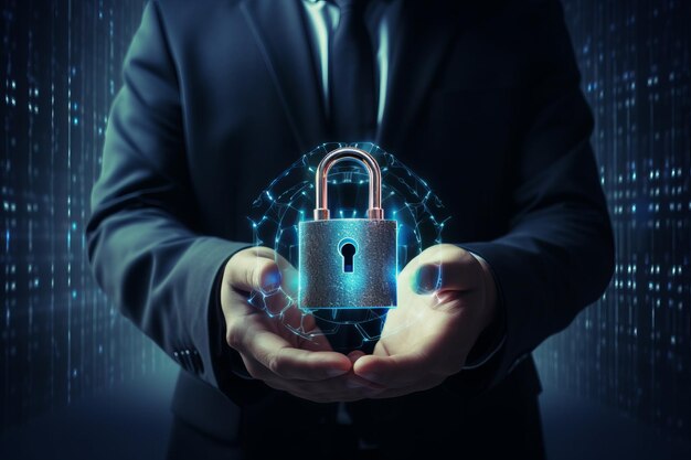 Premium Photo | Securing Business and Financial Transactions Protecting ... Premium Photo | Securing Business and Financial Transactions Protecting ...