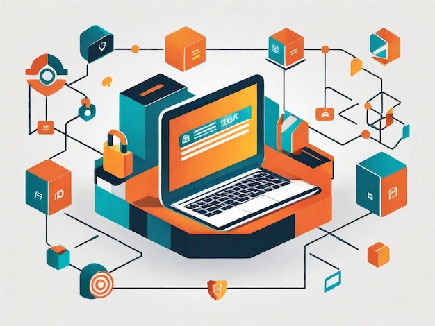 Premium AI Image | Securing Cyber Networks Premium AI Image | Securing Cyber Networks