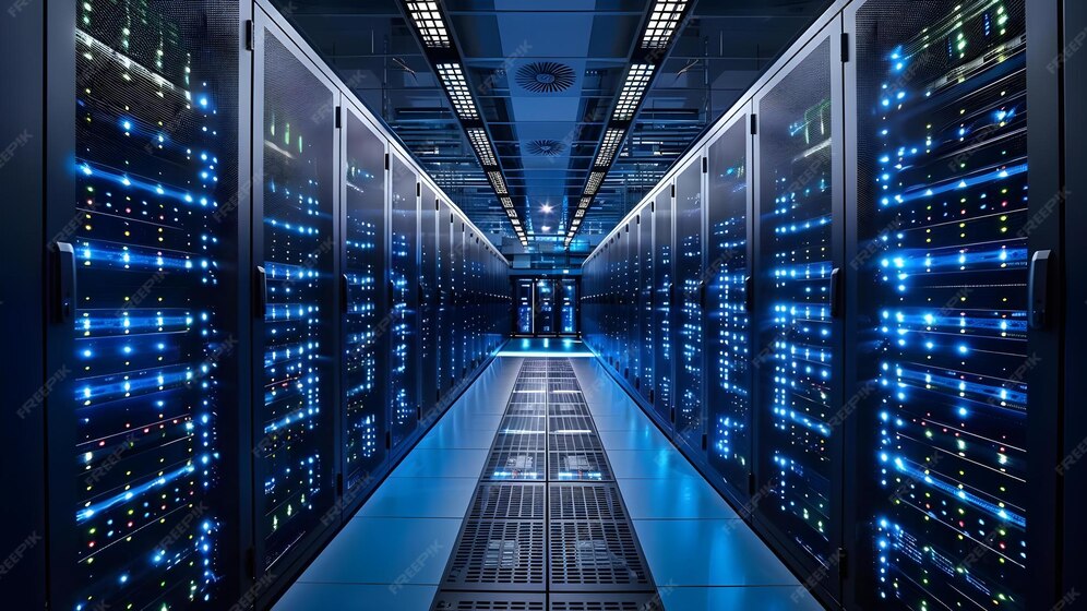 Premium Photo Securing Networks Modern Data Center And Cloud