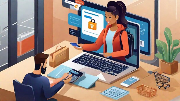 Premium Photo | Securing Your ECommerce Experience Premium Photo | Securing Your ECommerce Experience