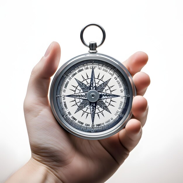 Premium Photo See A Compass Pointing In The Direction Of Success