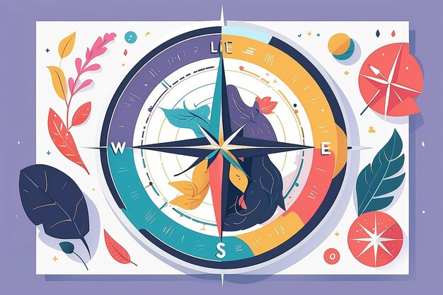 Premium Photo | A selflove compass to navigate life Premium Photo | A selflove compass to navigate life