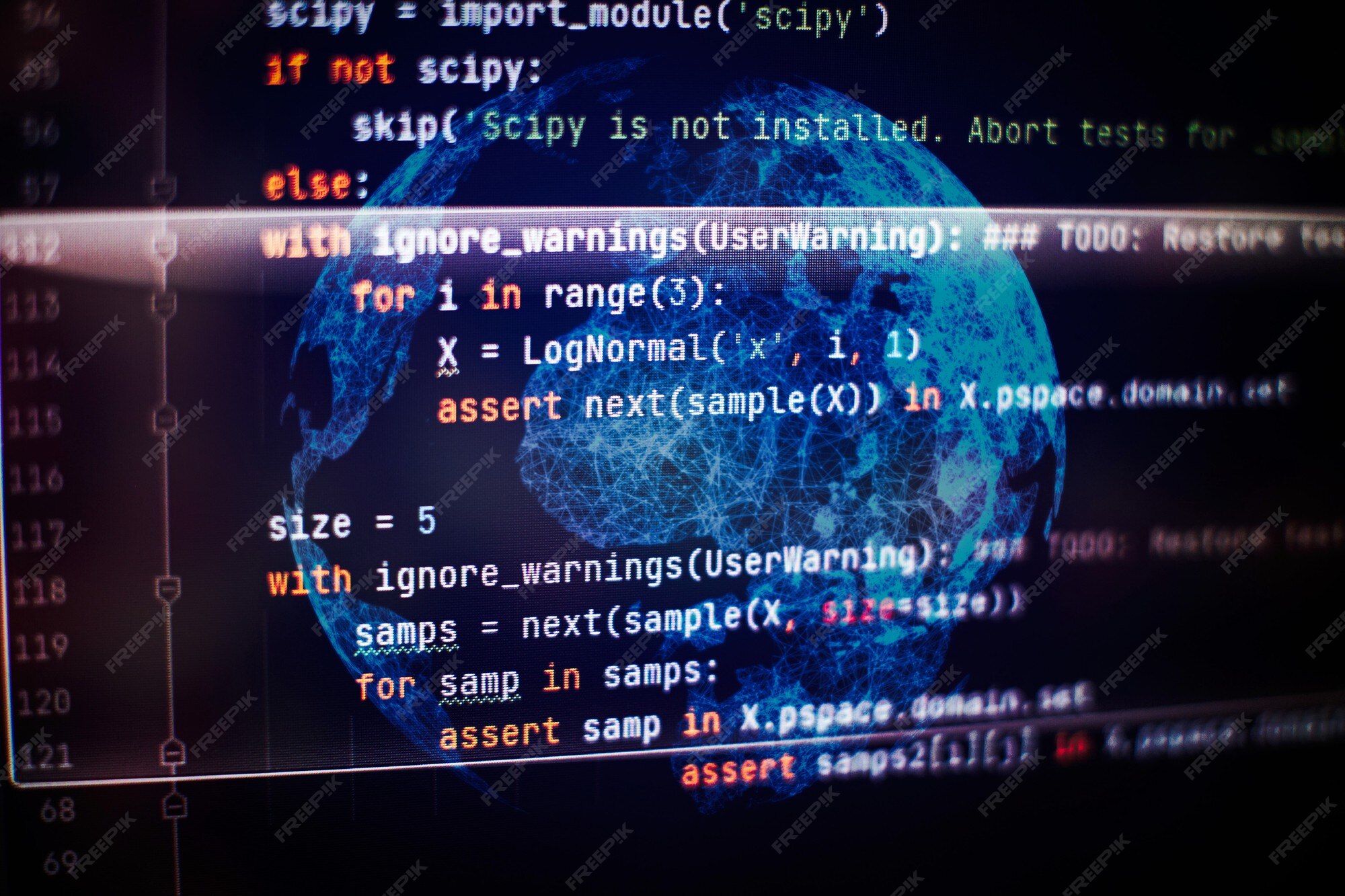 Premium Photo | Seo optimization. modern tech. php syntax highlighted ...