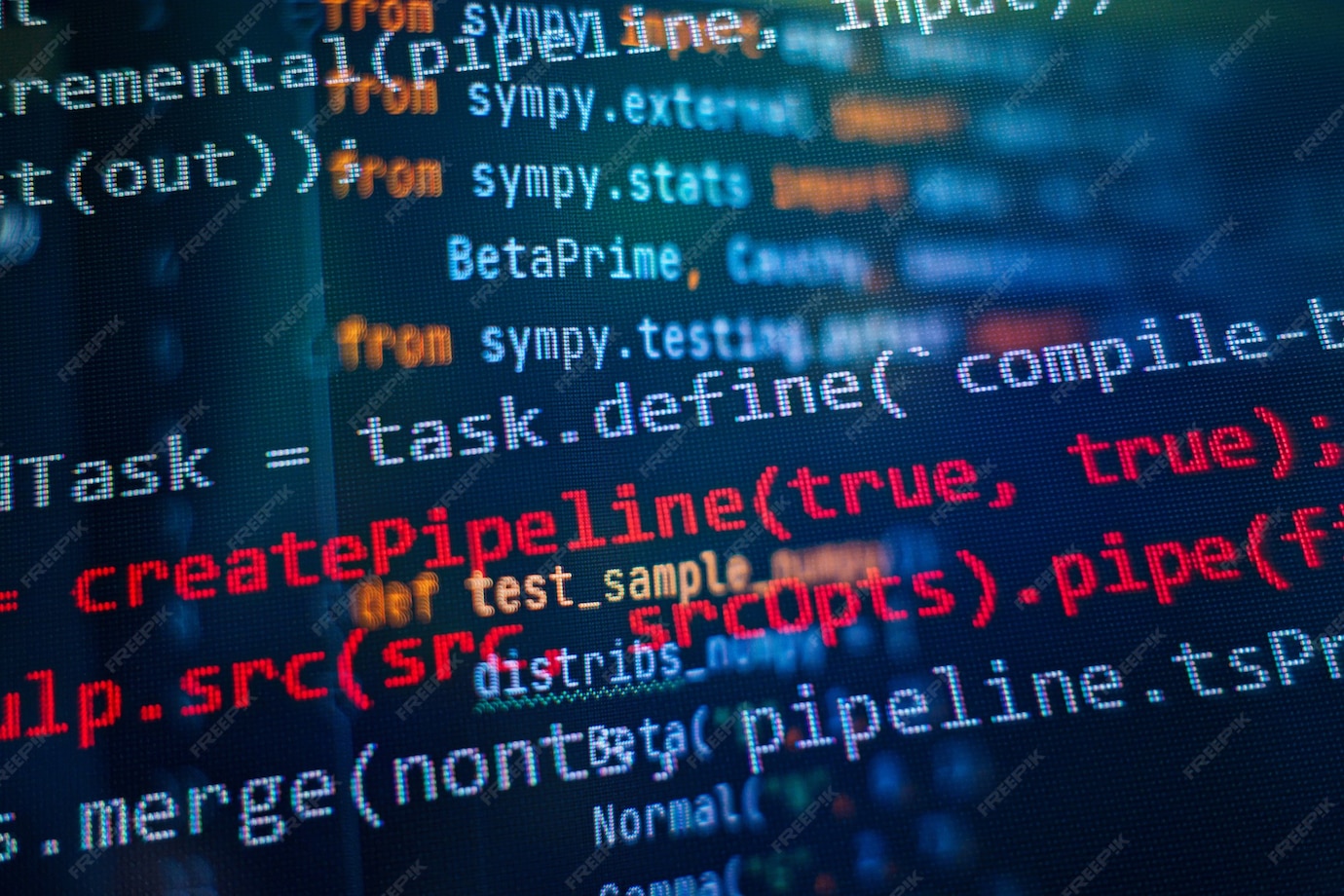 Premium Photo | SEO optimization. Modern tech. PHP syntax highlighted. Writing programming ...