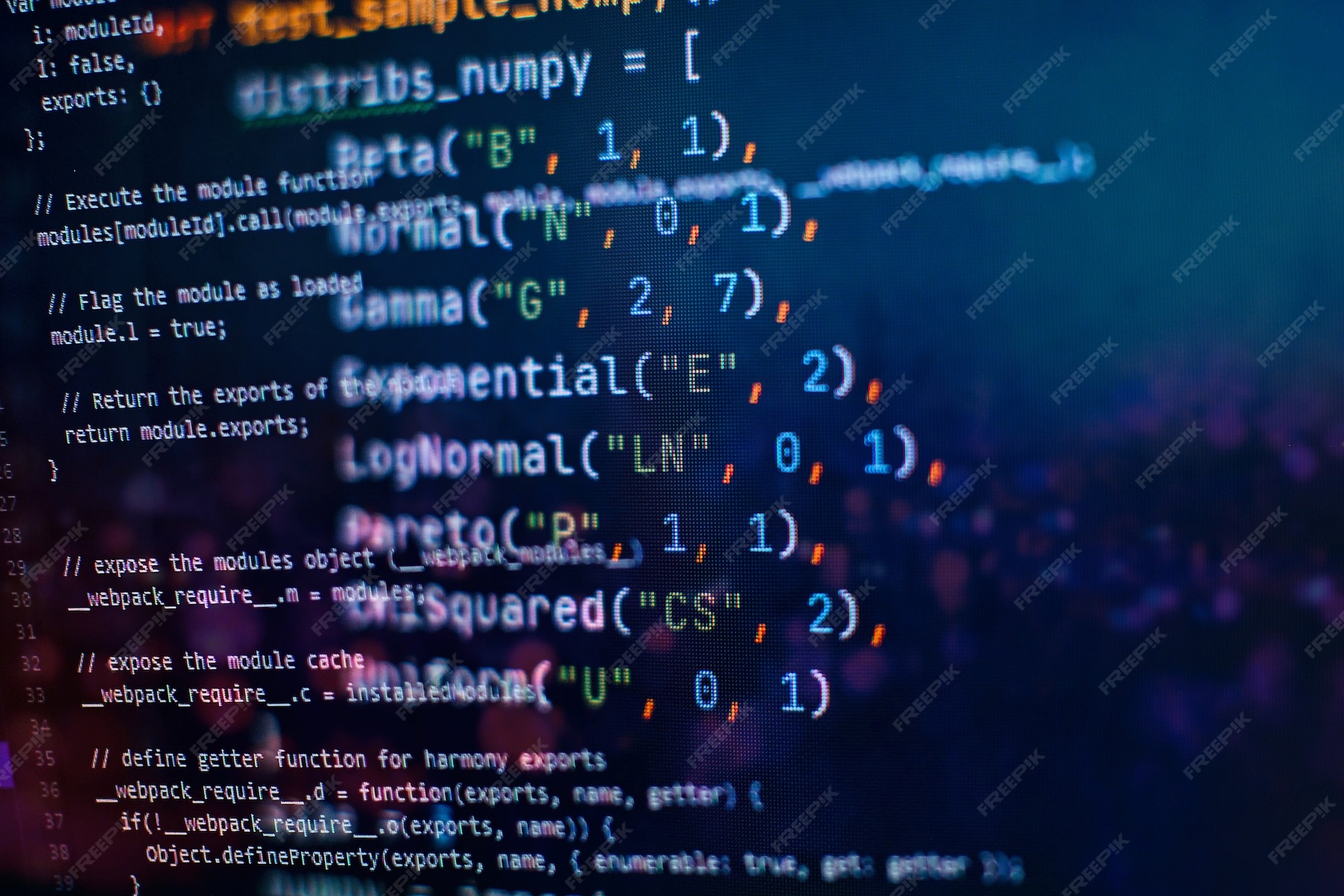 Premium Photo | SEO optimization. Modern tech. PHP syntax highlighted. Writing programming ...