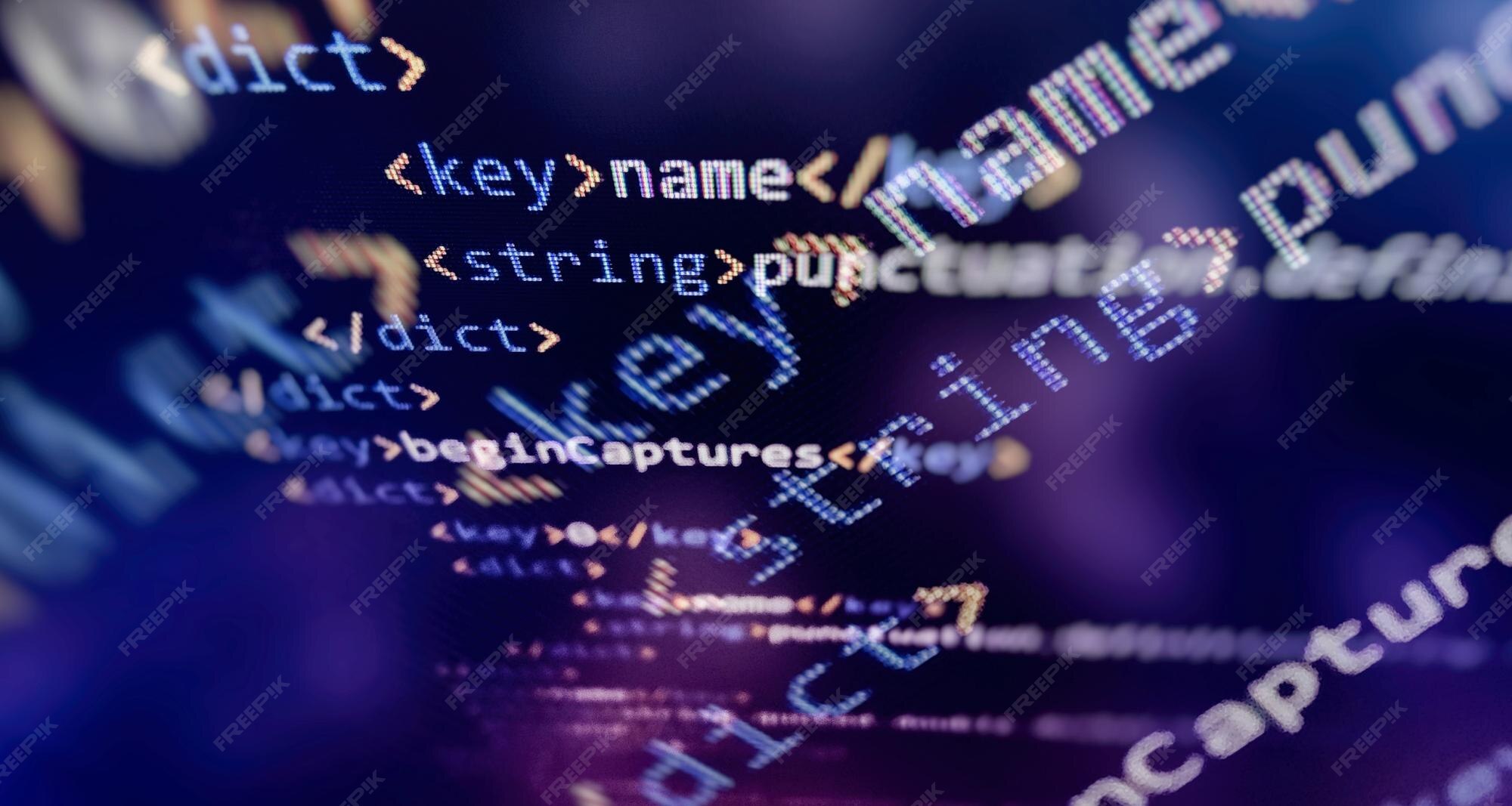 Premium Photo | Seo optimization. modern tech. php syntax highlighted. writing programming ...