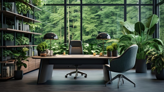 Premium Photo | Serenity in Green An Enchanting Oasis of Productivity Premium Photo | Serenity in Green An Enchanting Oasis of Productivity