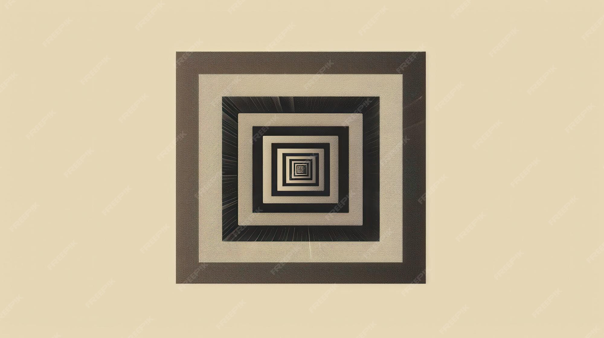 A Series of Nested Squares Create an Infinite Perspective Illusion ... A Series of Nested Squares Create an Infinite Perspective Illusion ...