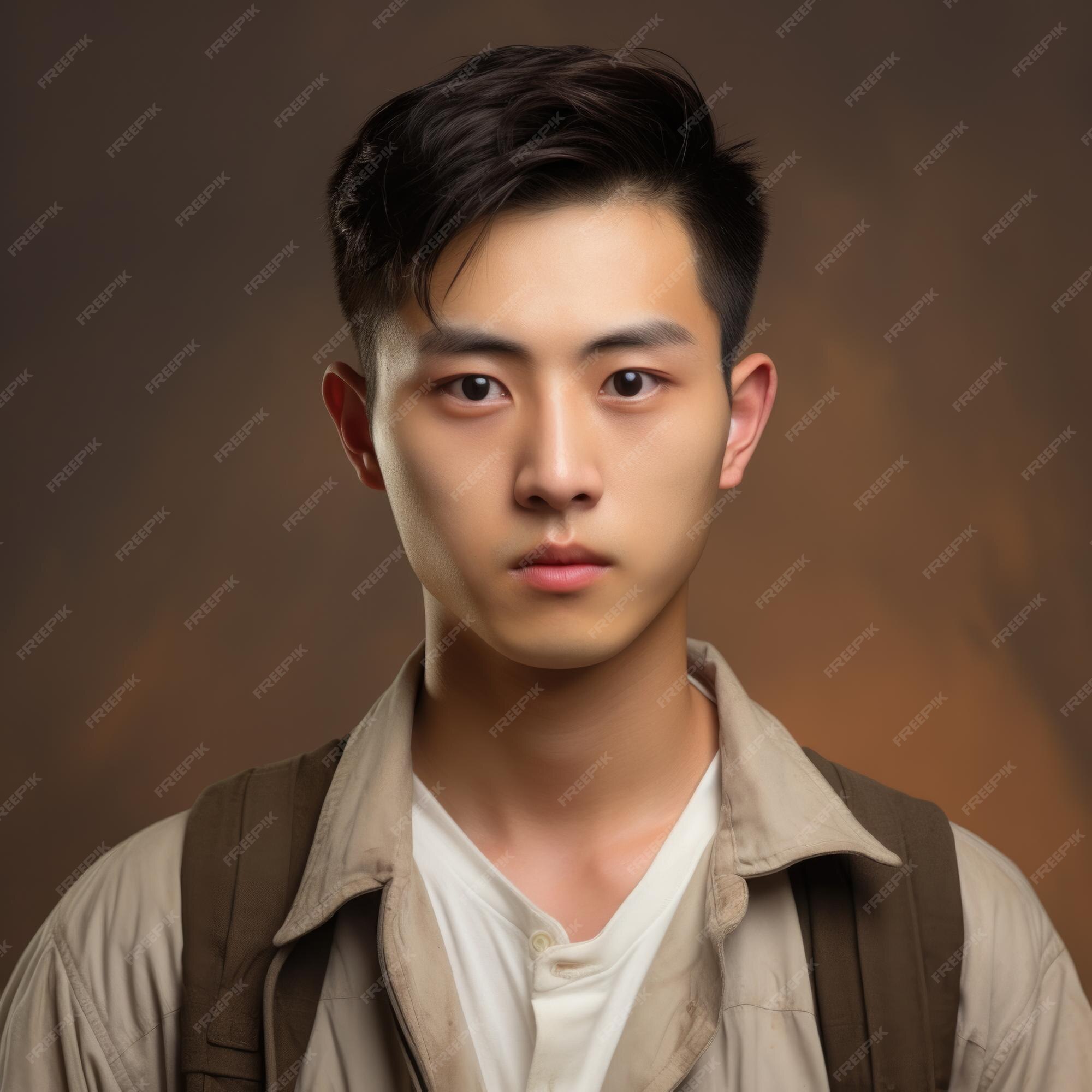 Premium Photo | Serious model looking front and thinking Premium Photo | Serious model looking front and thinking