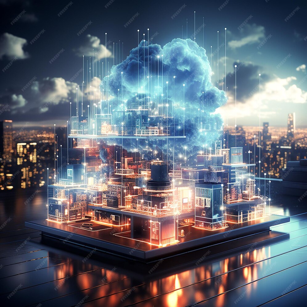 Premium Ai Image Server Cloud Data Storage Solutionweb Database Backup Computer Infrastructure