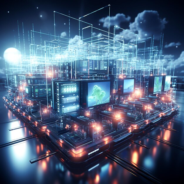 Premium Ai Image Server Cloud Data Storage Solutionweb Database