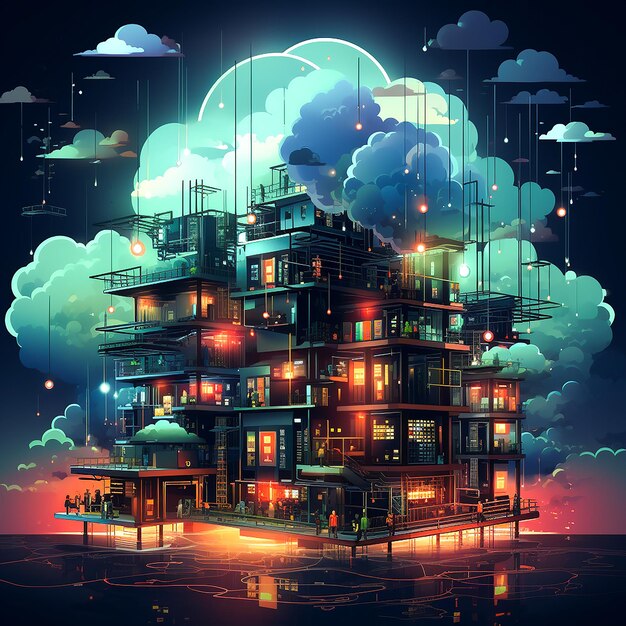 Premium Ai Image Server Cloud Data Storage Solutionweb Database