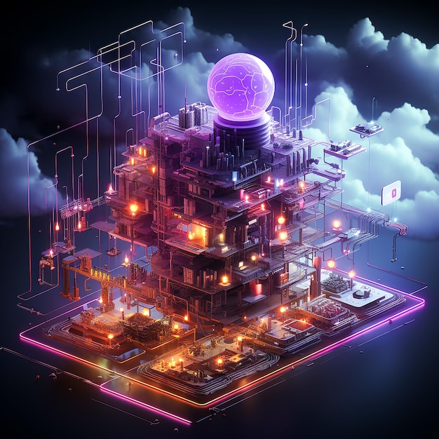 Premium Photo Server Cloud Data Storage Solutionweb Database Backup Computer Infrastructure