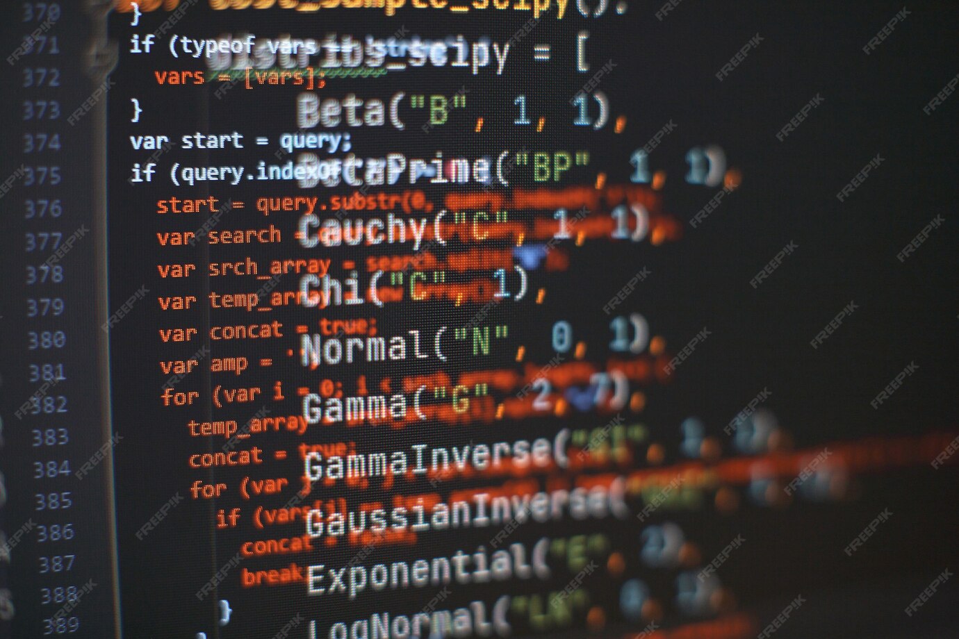 Premium Photo | Server logs analysis. Closeup developing programming ...