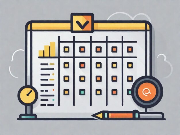 Premium AI Image | Setting Goals and Mastering OKRs Premium AI Image | Setting Goals and Mastering OKRs