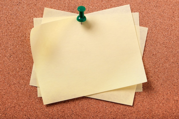 Free Photo | Several untidy sticky post notes on cork board Free Photo | Several untidy sticky post notes on cork board