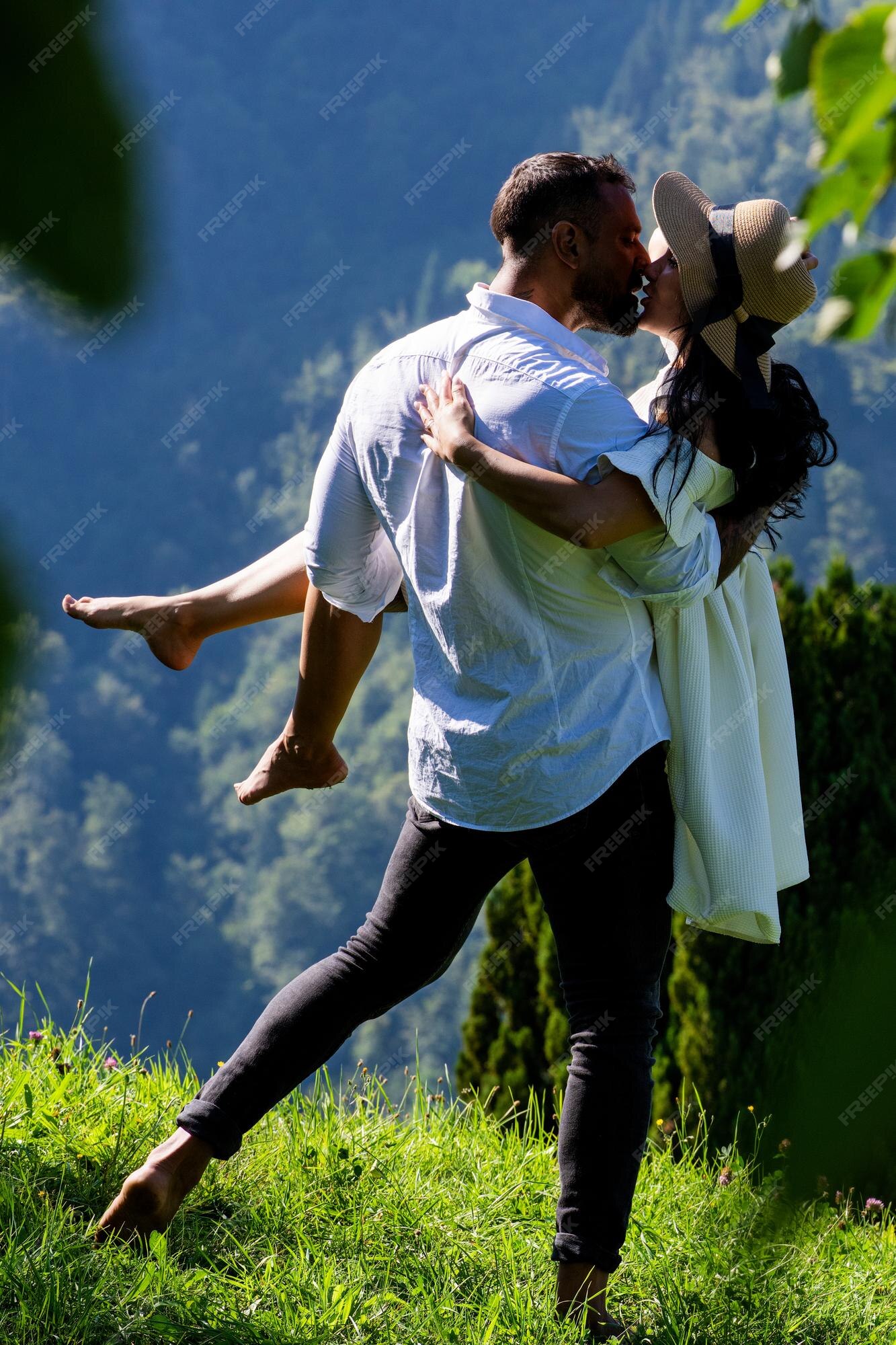 Premium Photo Sexy Kiss Couple In Love Kissing Sensual Kiss Romantic