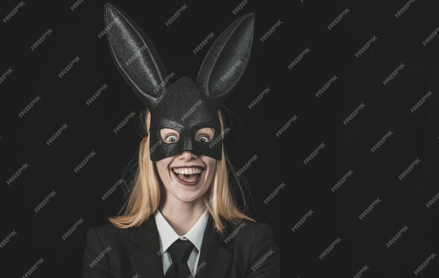Premium Photo Sexy Model Dressed In Costume Easter Bunny Pretty Bunny