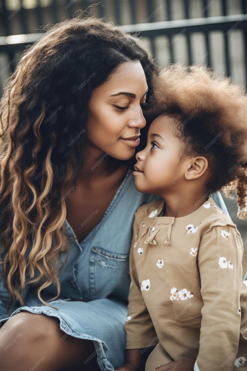 Premium Ai Image Shot Of A Young Mother And Daughter Spending Some