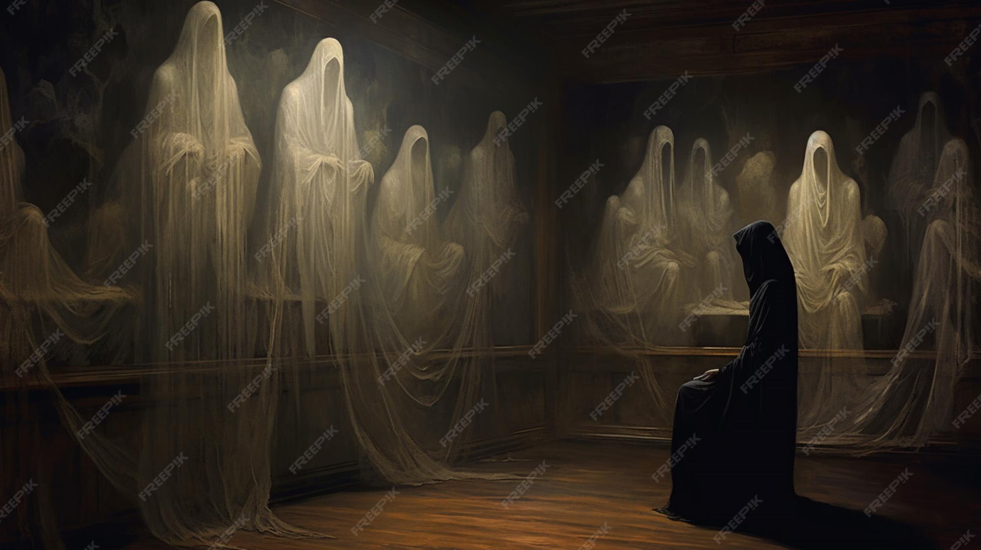 Premium AI Image | Silent specter Premium AI Image | Silent specter