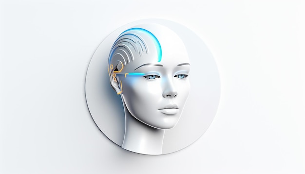 Premium AI Image | Simple 3d render logo for personal and enterprise ai ... Premium AI Image | Simple 3d render logo for personal and enterprise ai ...