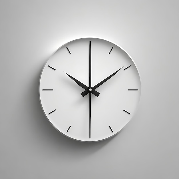 Premium AI Image | simple clock set Premium AI Image | simple clock set