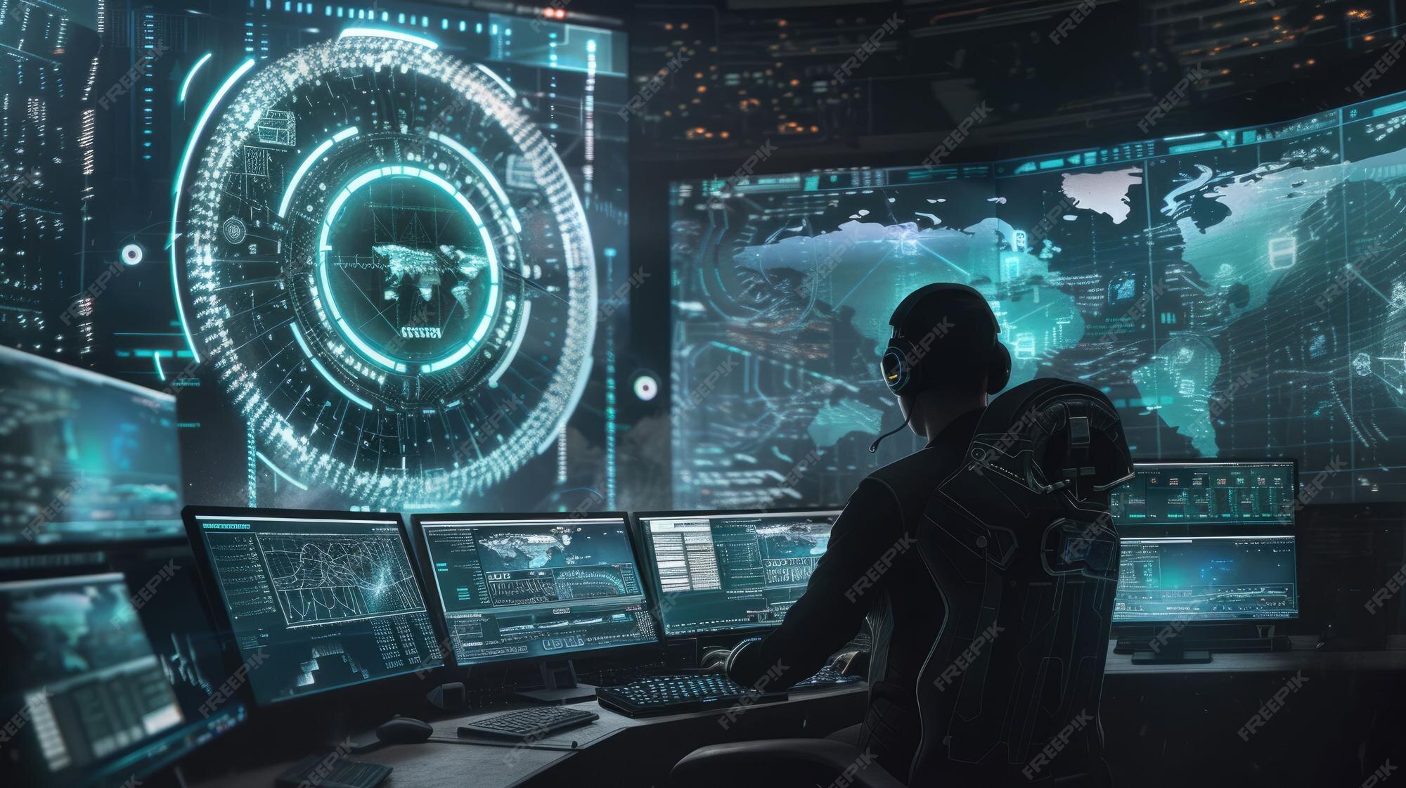 Skilled Programmer Coding Engineering Code While Sitting At Computer Aig Premium Ai Generated