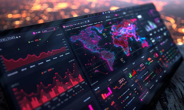 Premium Photo | Sleek and Modern Website Analytics Dashboard Illustration Premium Photo | Sleek and Modern Website Analytics Dashboard Illustration