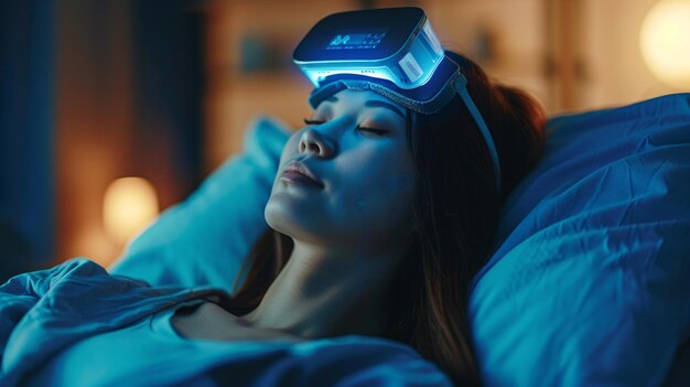 Premium Photo | Sleeping problem solved by using Ai technology and ... Premium Photo | Sleeping problem solved by using Ai technology and ...