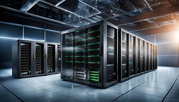 A Smart Data Server Data Center Network Server Networking Software Technology System Computer