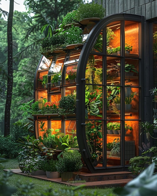 Premium Photo | Smart Greenhouse Using Sensors Automation Wallpaper Premium Photo | Smart Greenhouse Using Sensors Automation Wallpaper