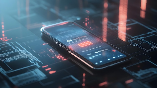 Smartphone with Digital Wallet App in Augmented Reality Illustrating ... Smartphone with Digital Wallet App in Augmented Reality Illustrating ...