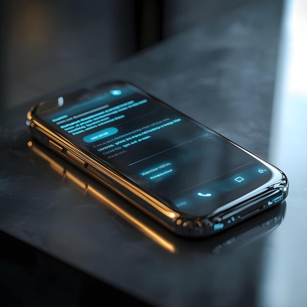 Smartphone With Programming Code On The Screen The Concept Of Programming And Coding Premium