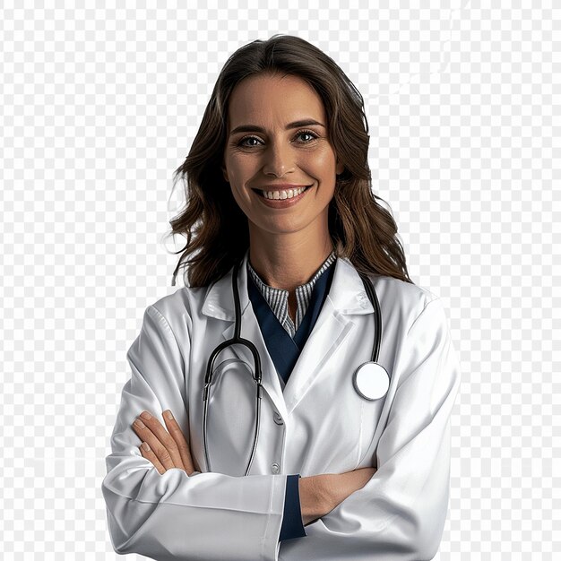 Smiling Female Doctor Portrait | Premium AI-generated image Smiling Female Doctor Portrait | Premium AI-generated image