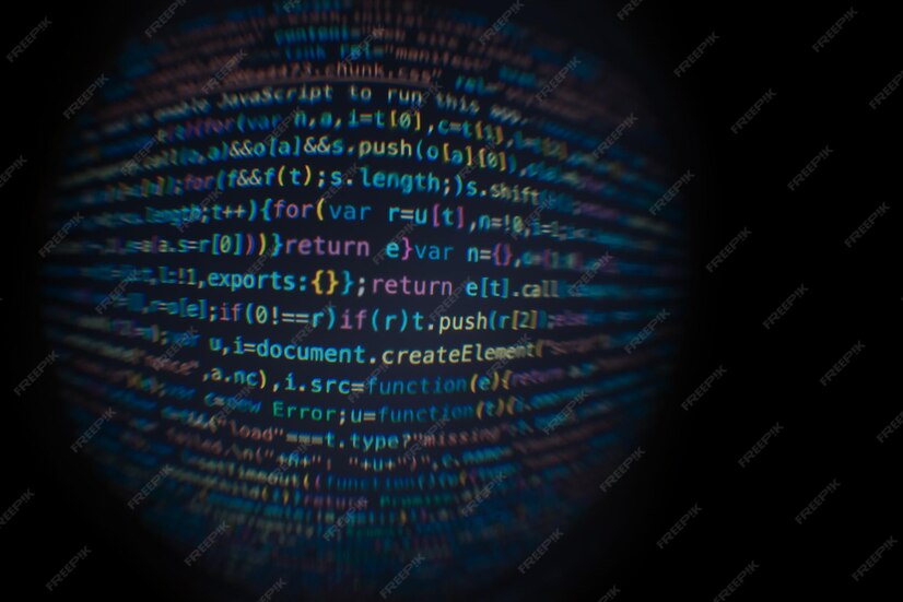 Premium Photo | Software developer code Abstract computer script code Software developer code ...