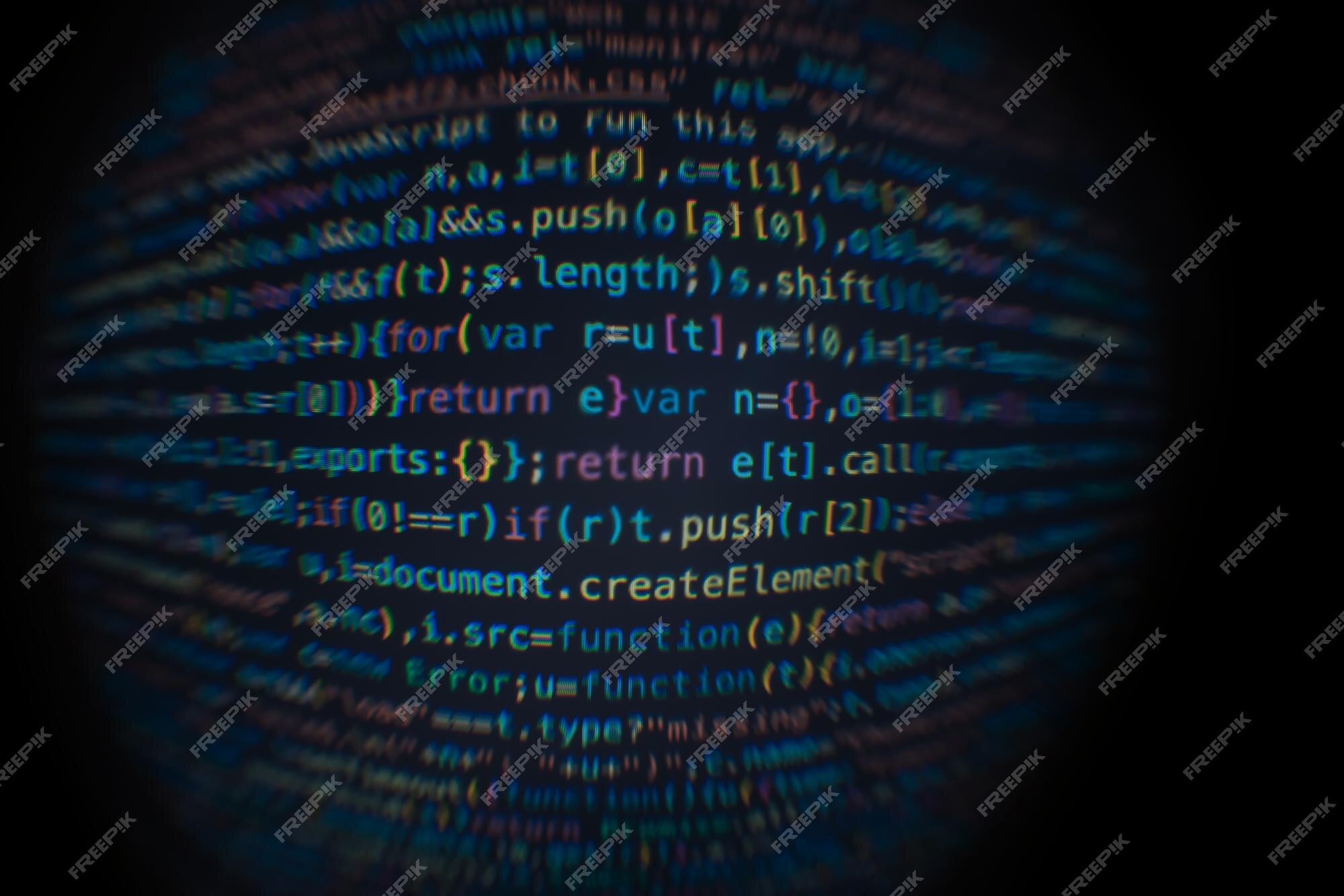 Premium Photo Software Developer Code Abstract Computer Script Code Software Developer Code