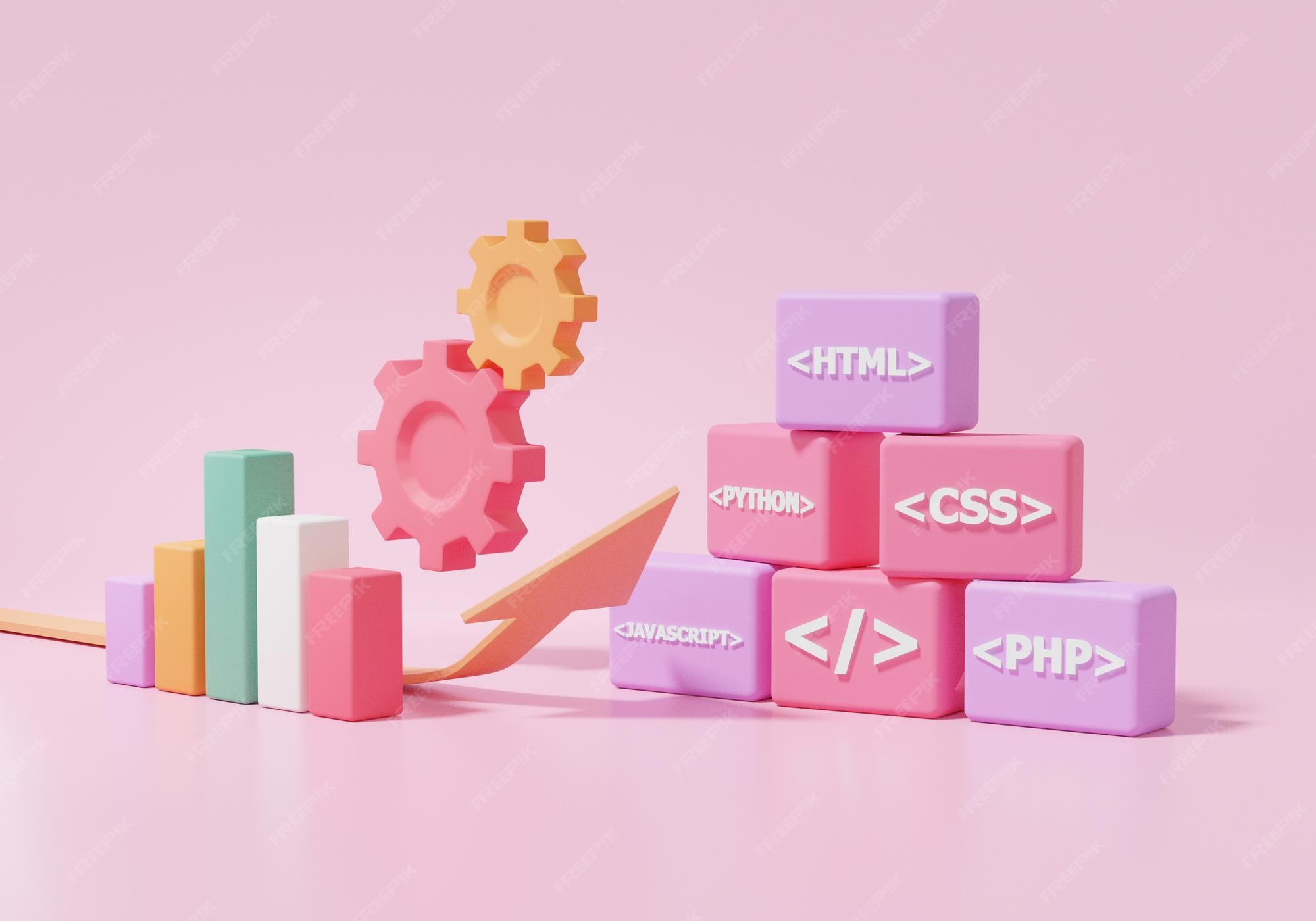 Premium Photo | Software developer concept grow coding development icon ...