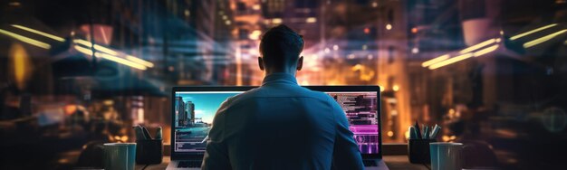 Premium Photo | Software Developer concept Premium Photo | Software Developer concept