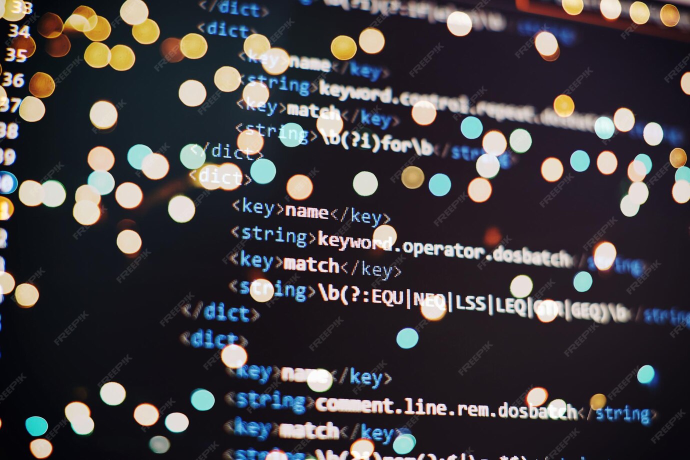 Premium Photo | Software developer programming code abstract computer script code programming ...