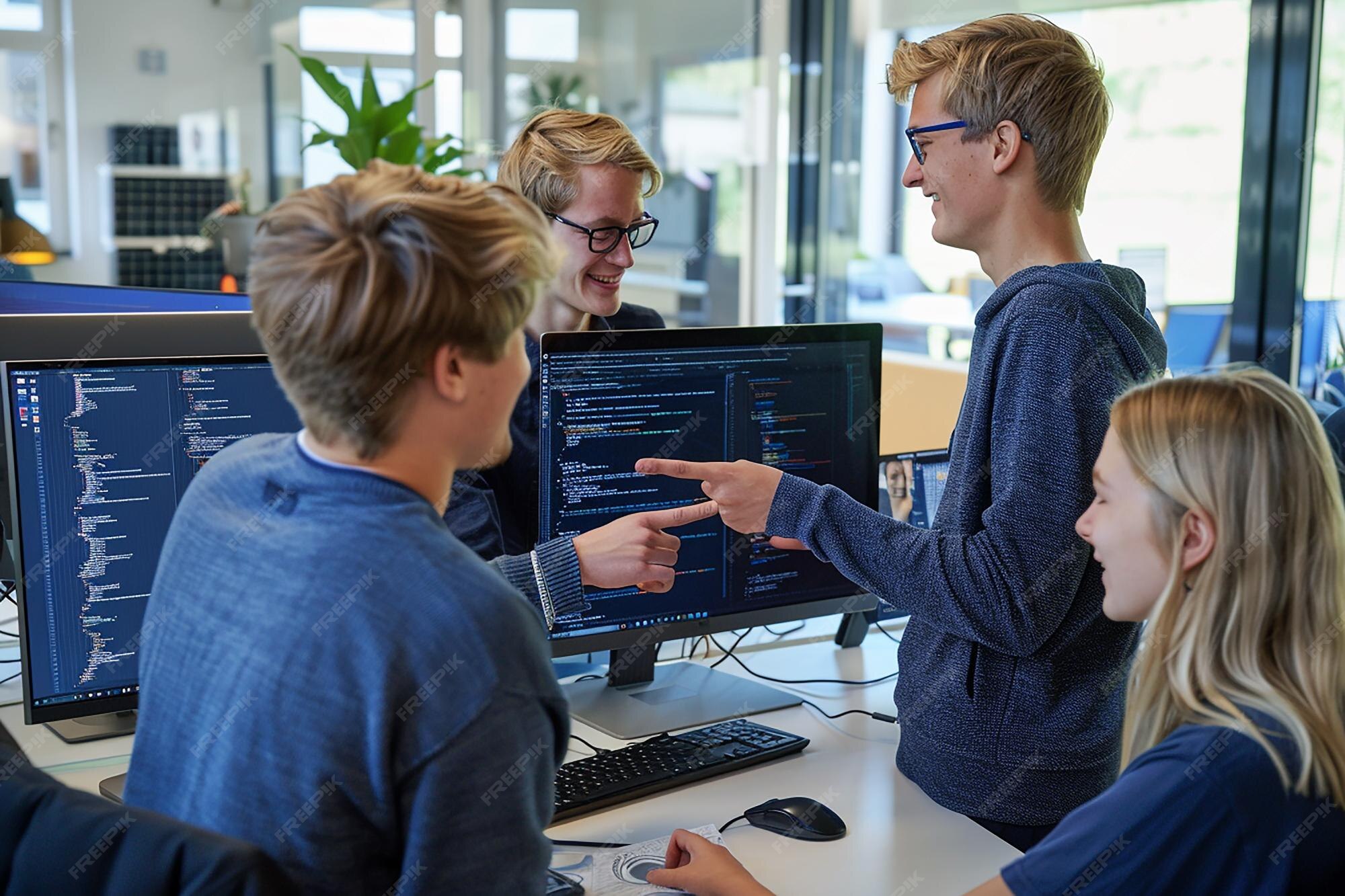 Software Developing Programming And Coding Technologies Website Design Cyber Space Concept