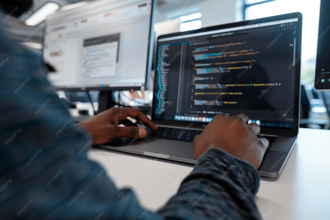 Premium Photo | Software Developing programming and coding technologies ...