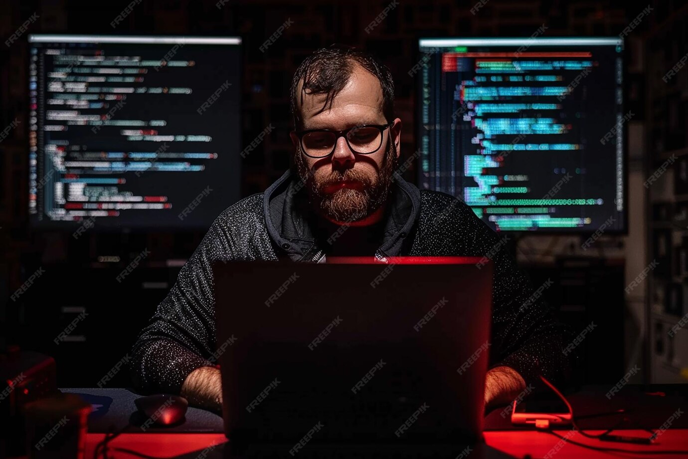 Software Developing programming and coding technologies Website design Cyber space concept ...