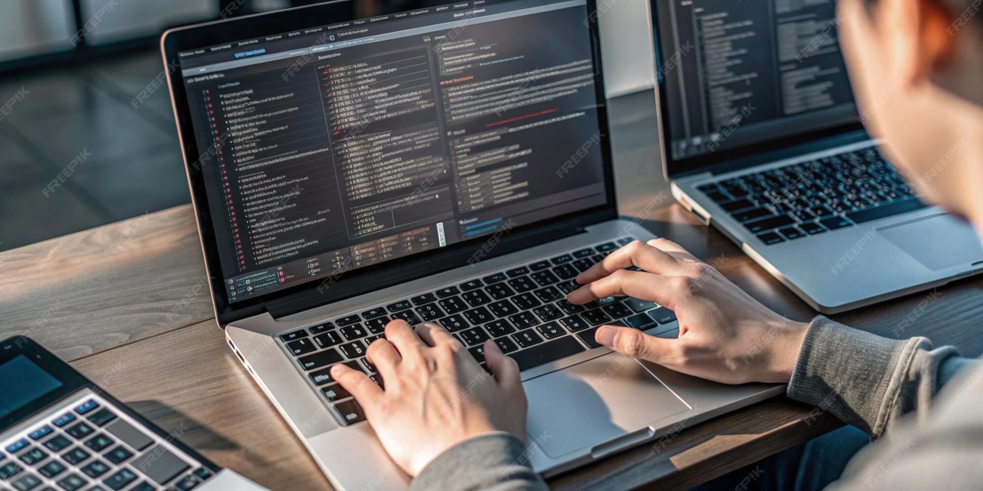 Software Development Application Programming Code And Tacit Computer