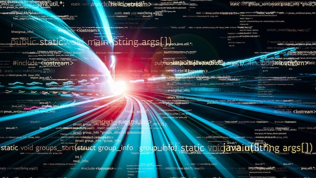 Premium Photo Software Development Application Programming Code And Tacit Computer Coding