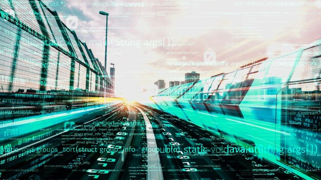 Premium Photo | Software development application programming code and ...