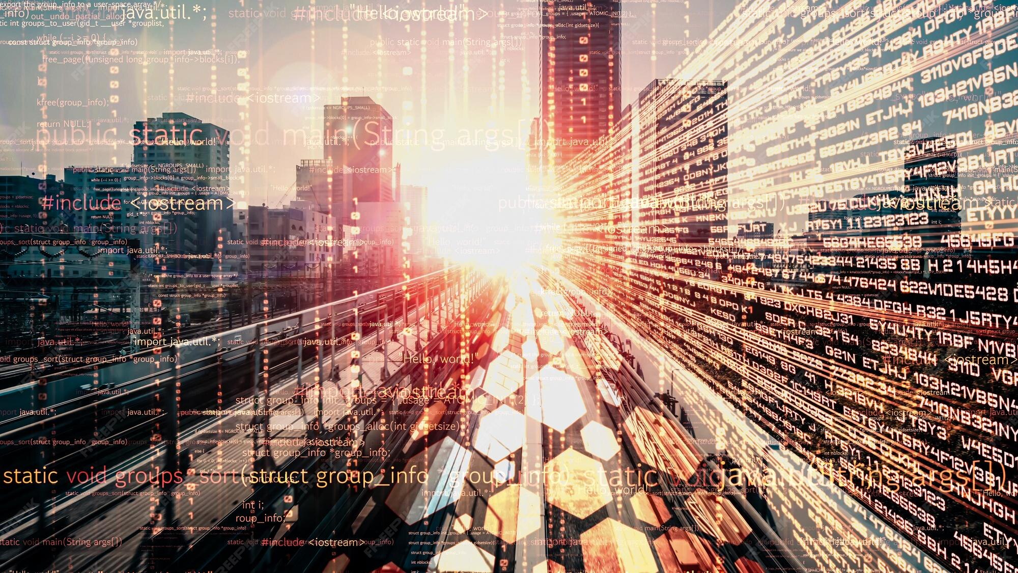 Premium Photo | Software development application programming code and ...