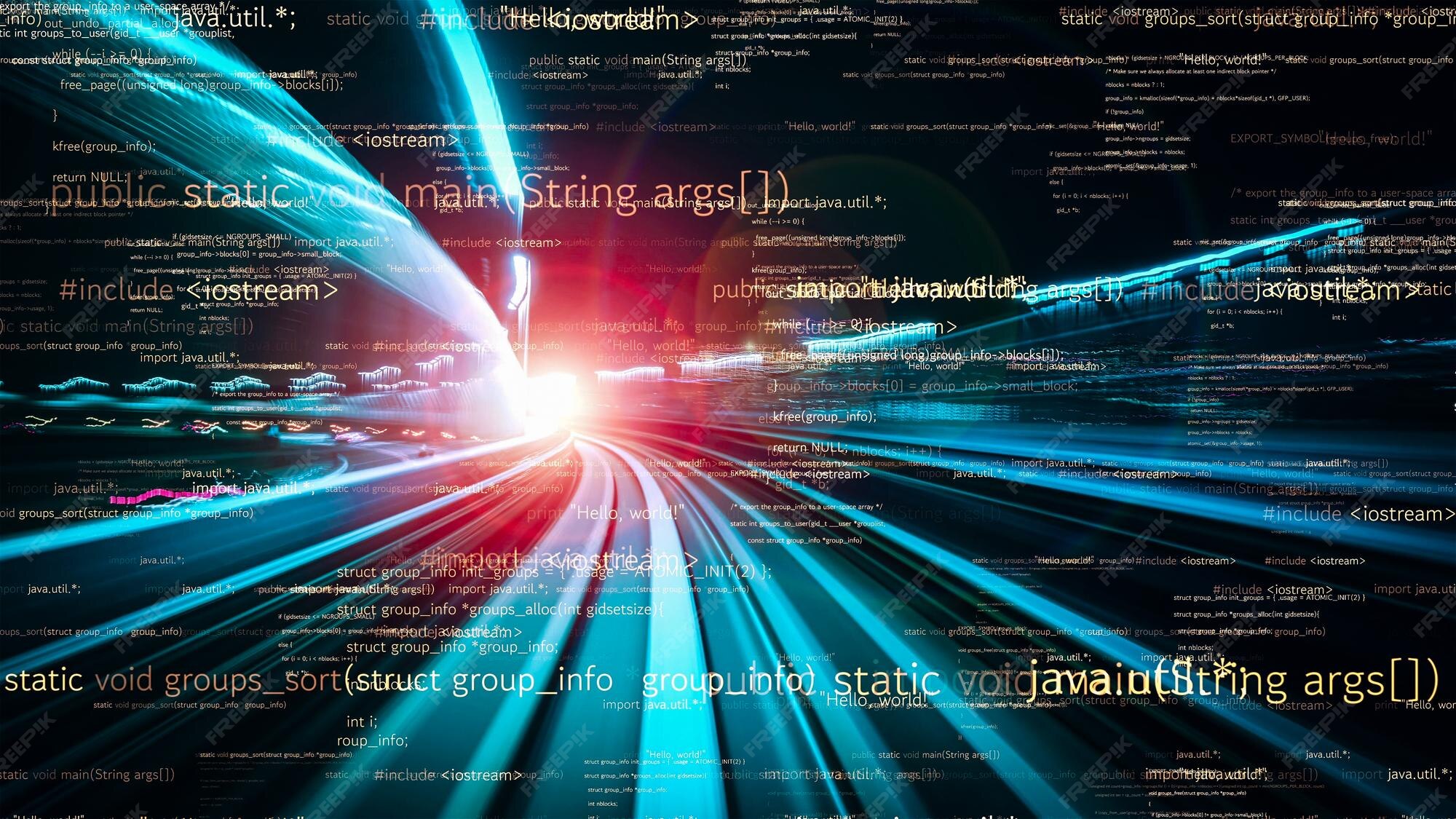 Premium Photo | Software development application programming code and ...