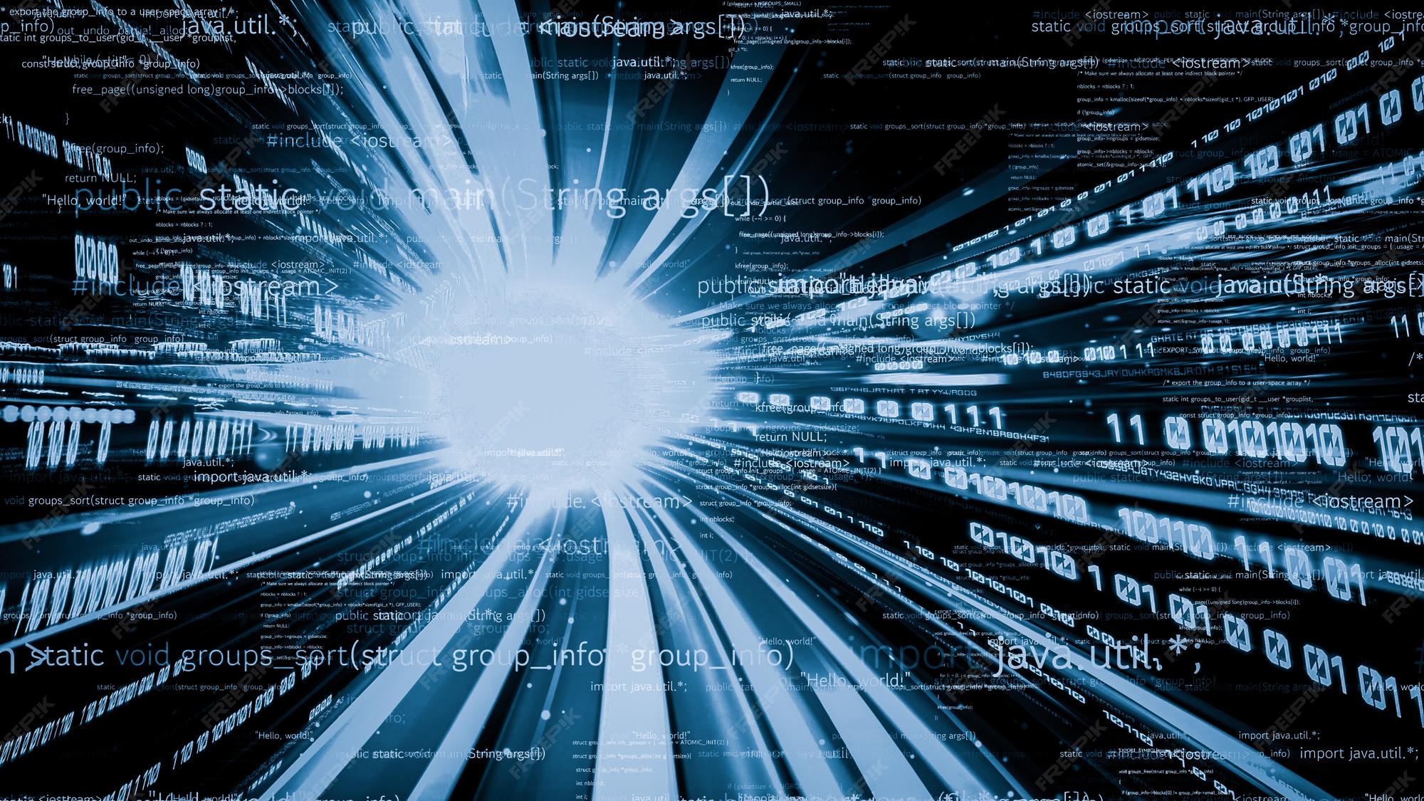 Premium Photo | Software development application programming code and tacit computer coding